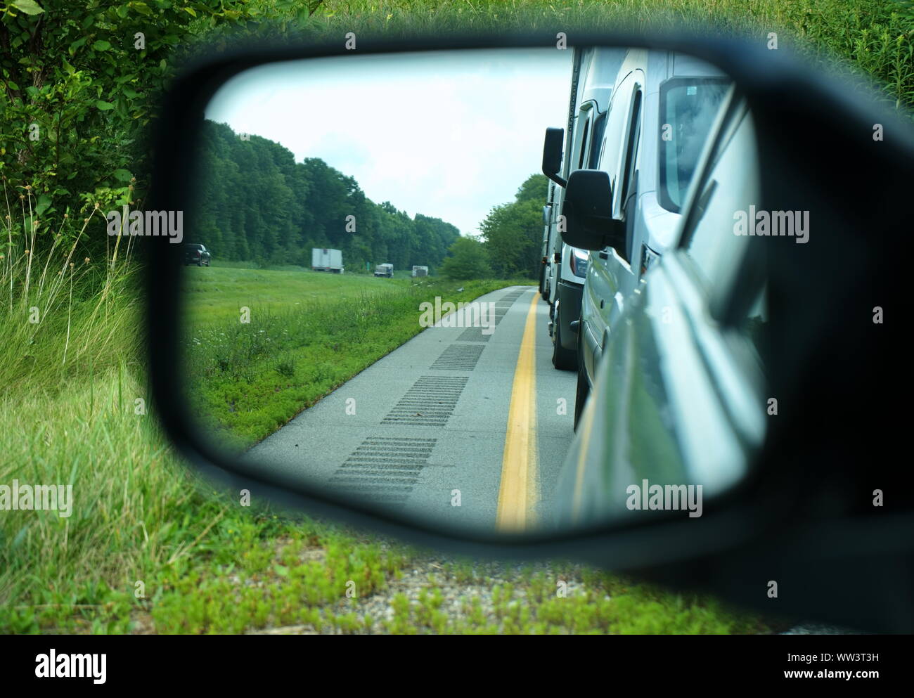 Rumble strips hi-res stock photography and images - Alamy