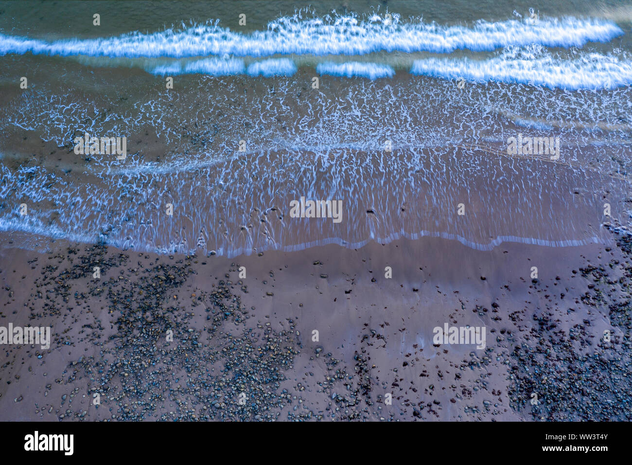 Aerial water waves uk hi-res stock photography and images - Alamy