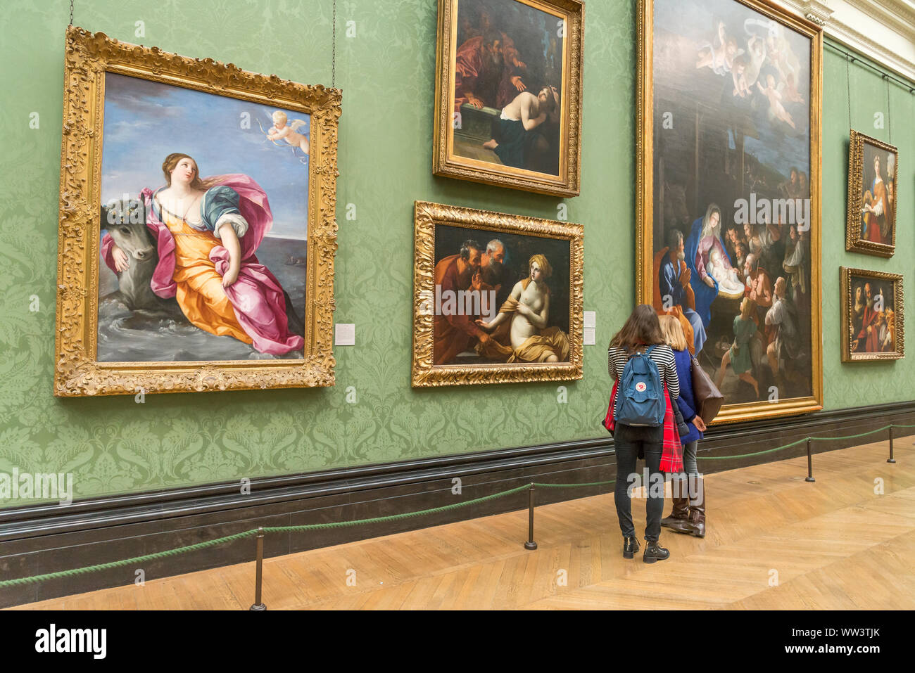 The national gallery london interior hi-res stock photography and ...