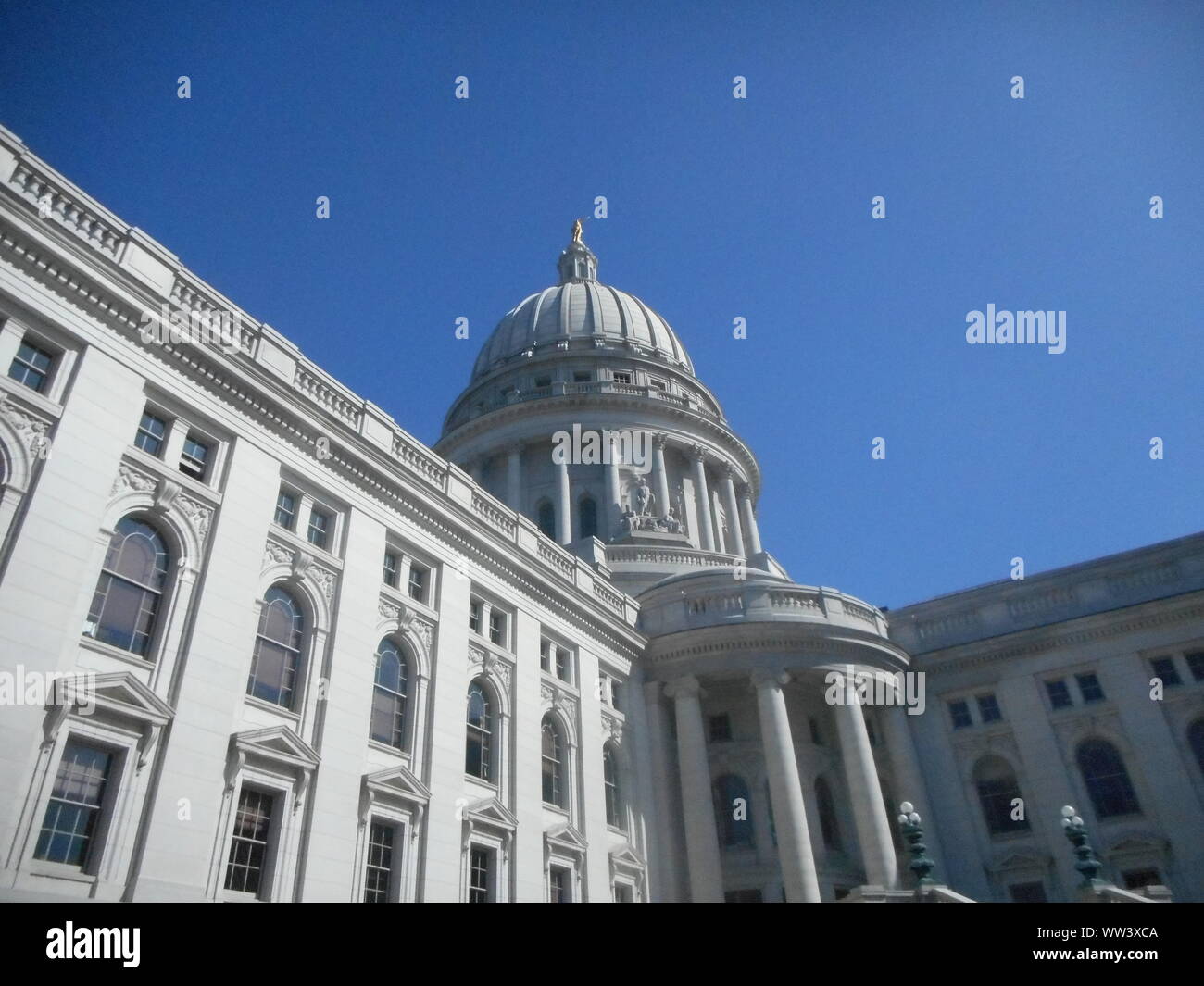 Wisconsin USA Capitol Building Stock Photo - Alamy
