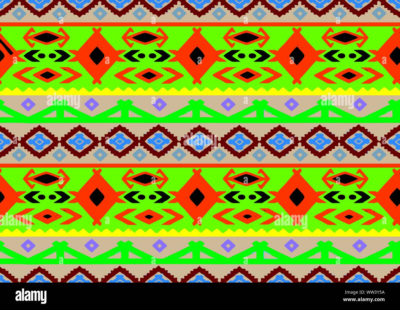 Colorful Peruvian fabric artword background, texile structure made at ...
