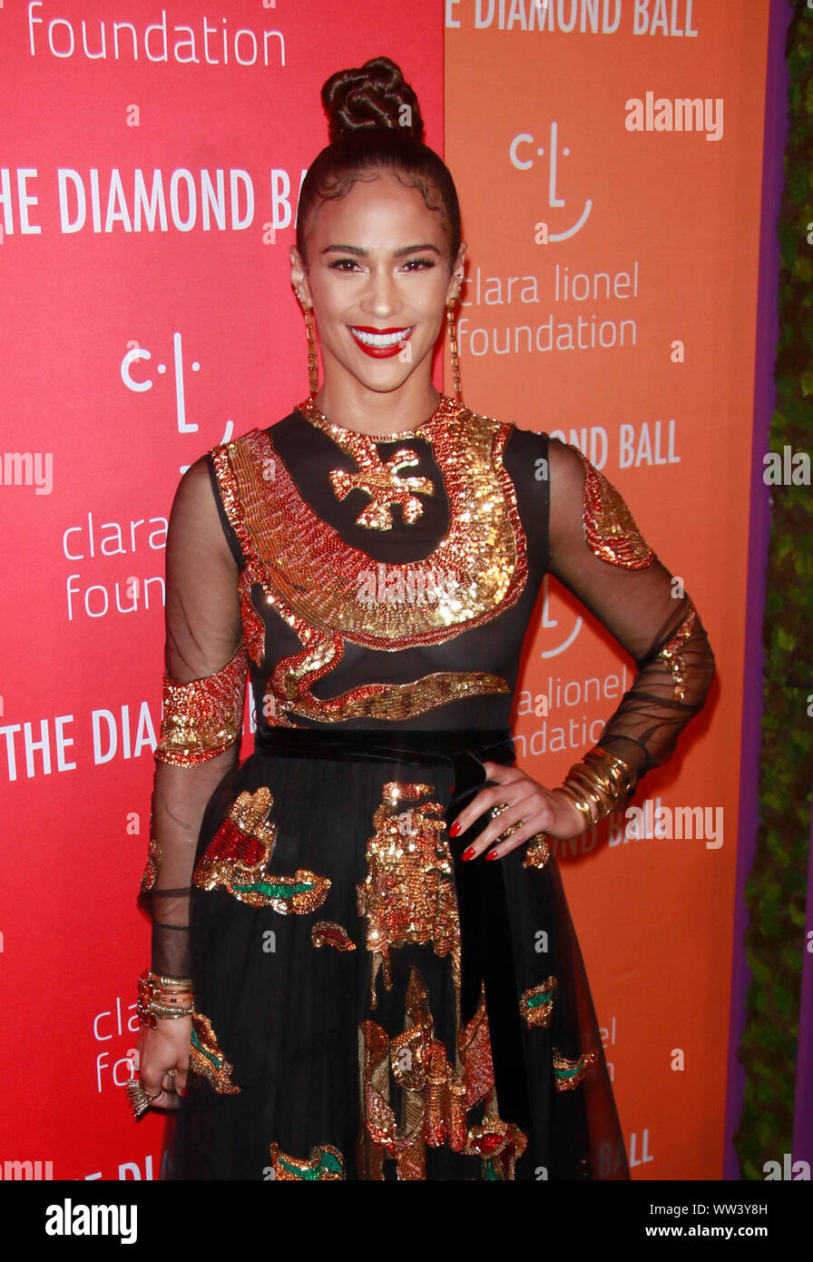 New York, NY, USA. 12th Sep, 2019. Paula Patton at Clara Lionel ...