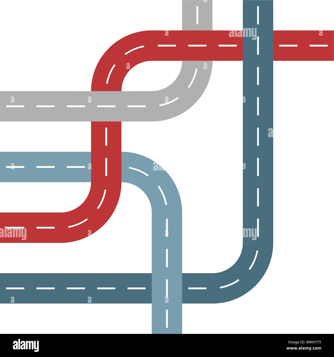 Overhead crossing Stock Vector Images - Alamy