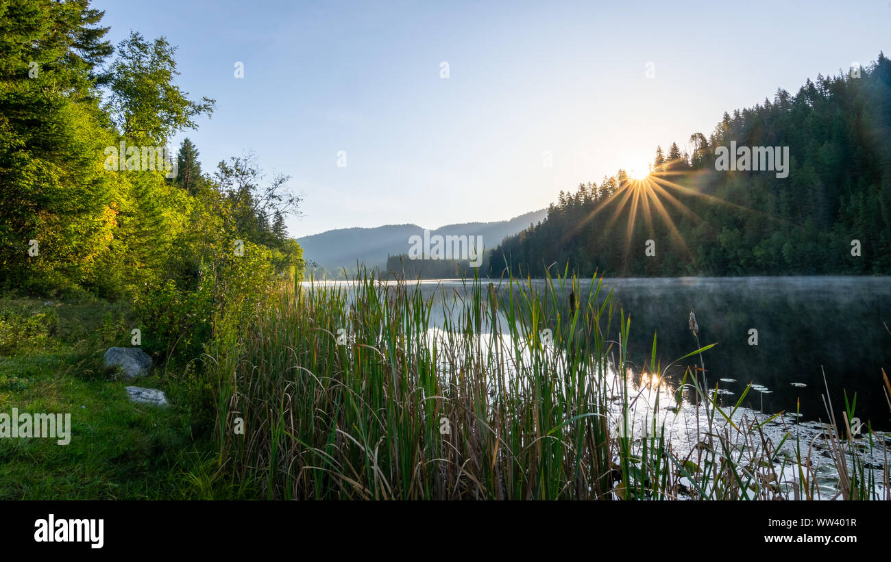 Harper Lake BC Stock Photo - Alamy