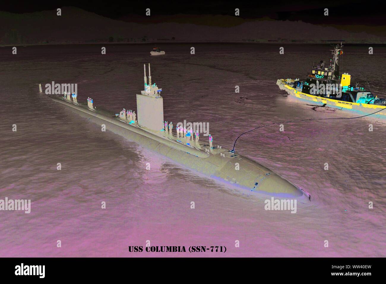 USS COLUMBIA (SSN-771 Stock Photo - Alamy