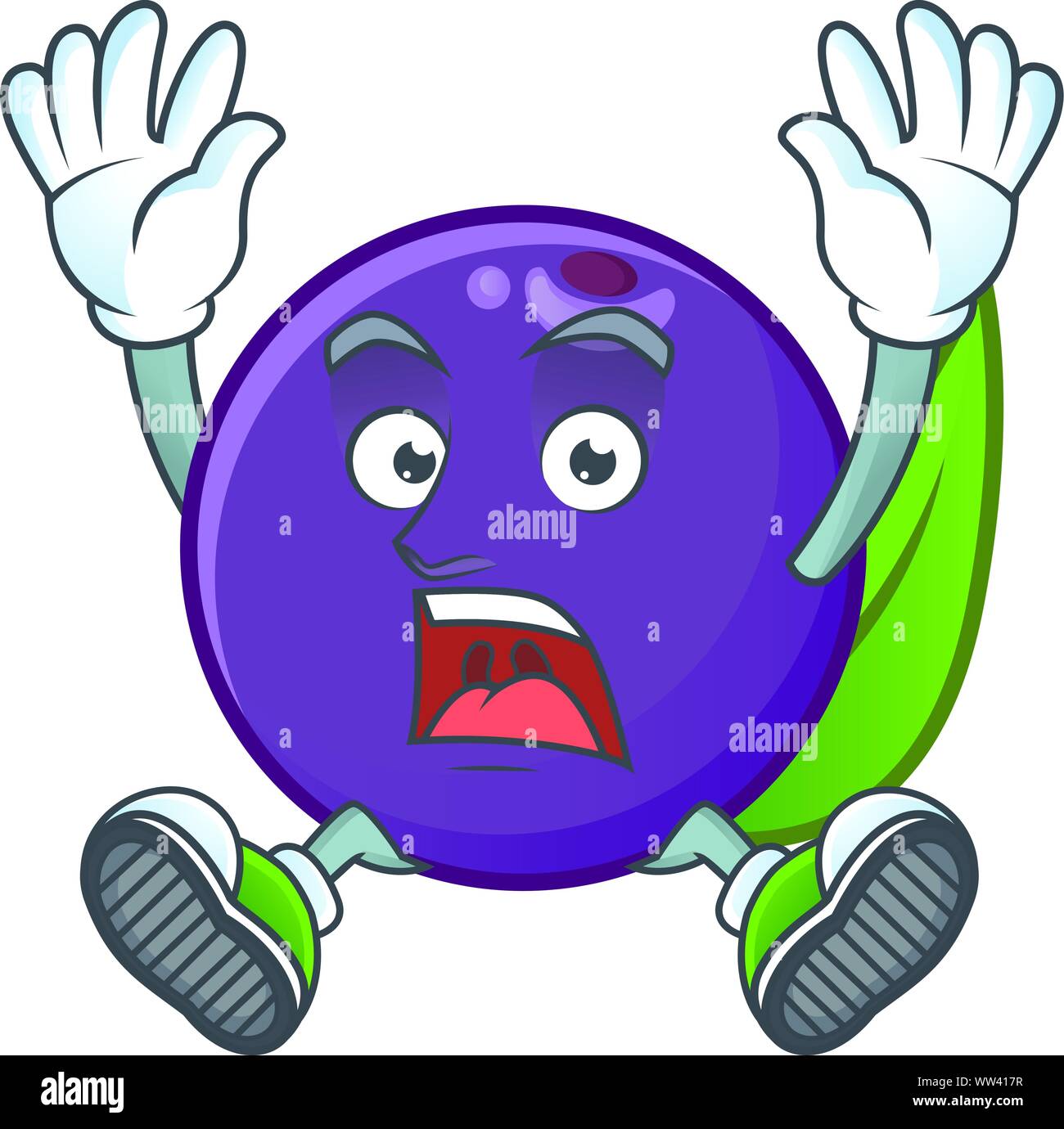 Successful acai berries cartoon character for health Stock Vector Image ...