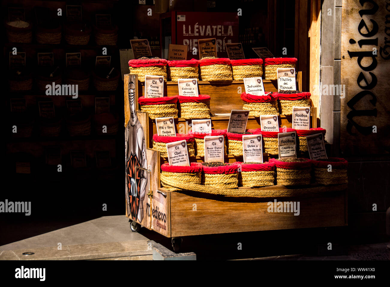 Multiple packets of spices packet hi-res stock photography and images ...