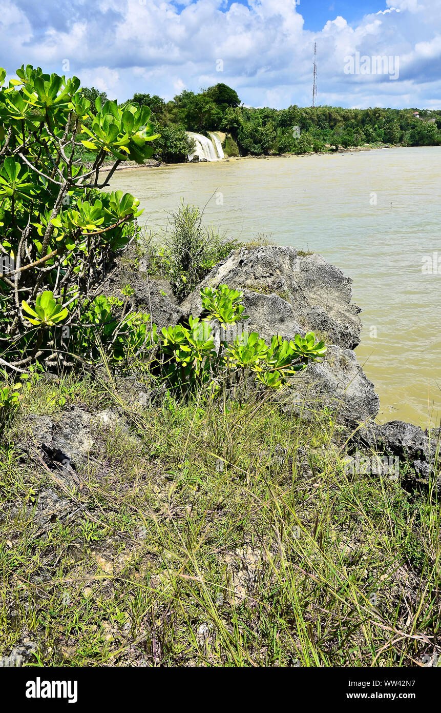 Toroan Waterfall - Madura Island, East Java, Indonesia Stock Photo - Alamy