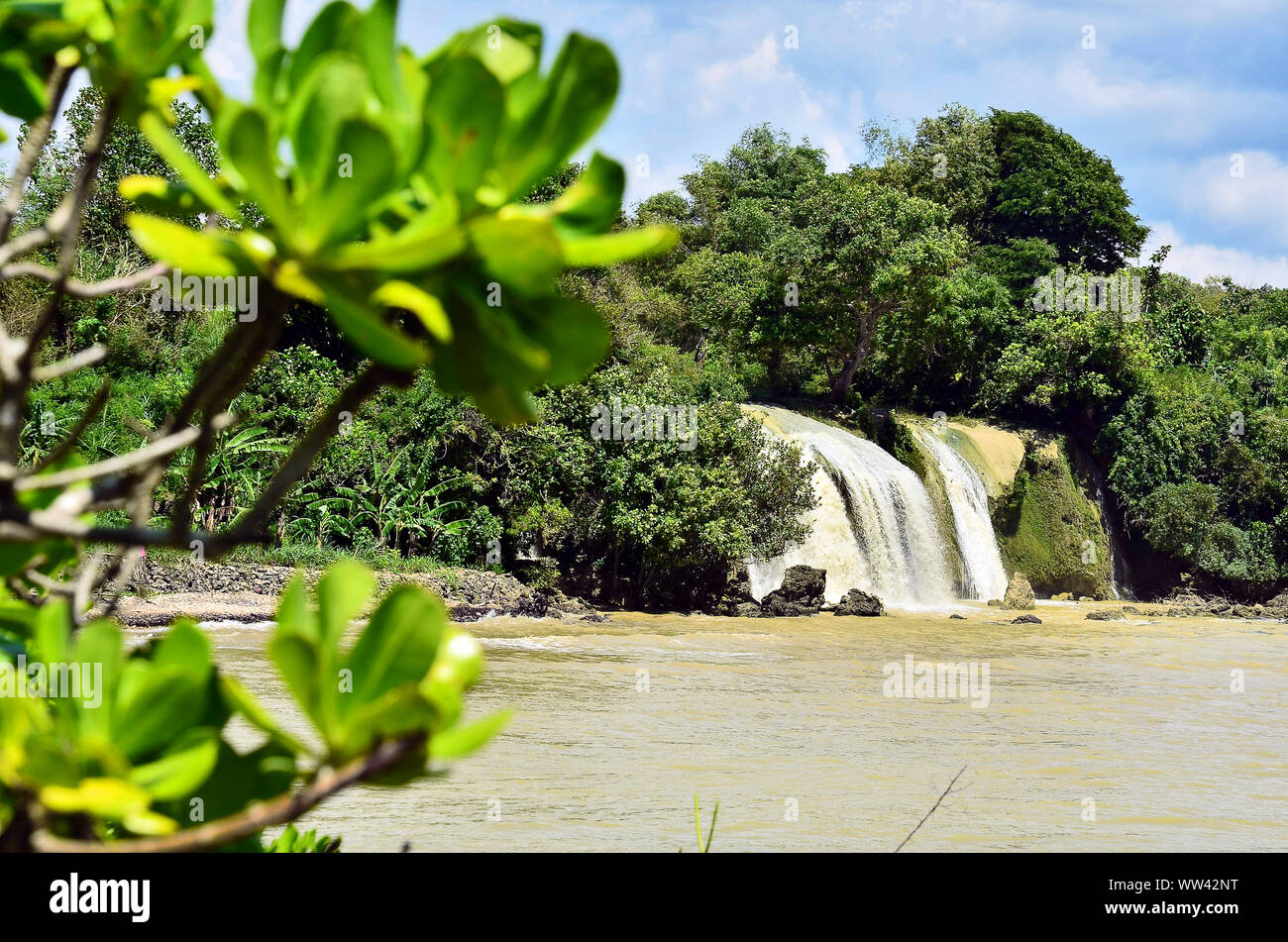 Toroan Waterfall - Madura Island, East Java, Indonesia Stock Photo - Alamy