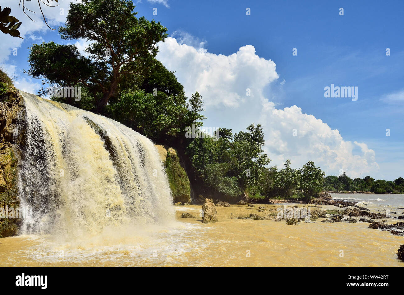Toroan Waterfall - Madura Island, East Java, Indonesia Stock Photo - Alamy