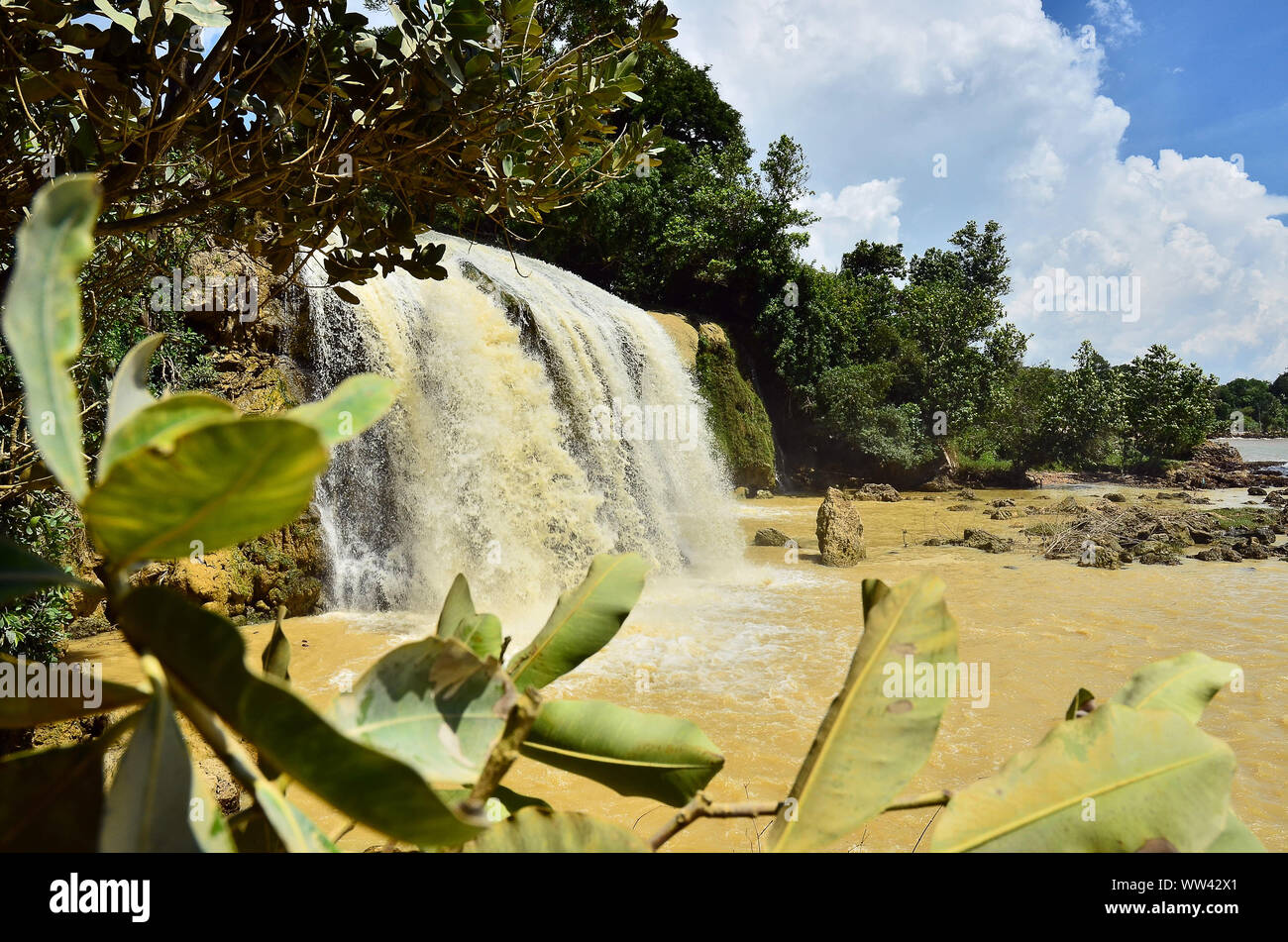 Toroan Waterfall - Madura Island, East Java, Indonesia Stock Photo - Alamy
