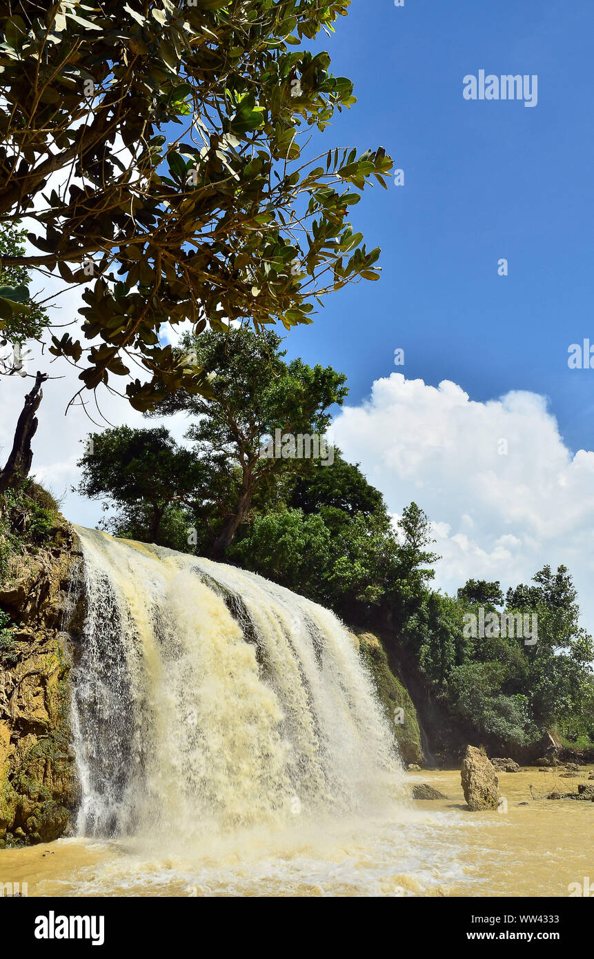 Toroan Waterfall - Madura Island, East Java, Indonesia Stock Photo - Alamy