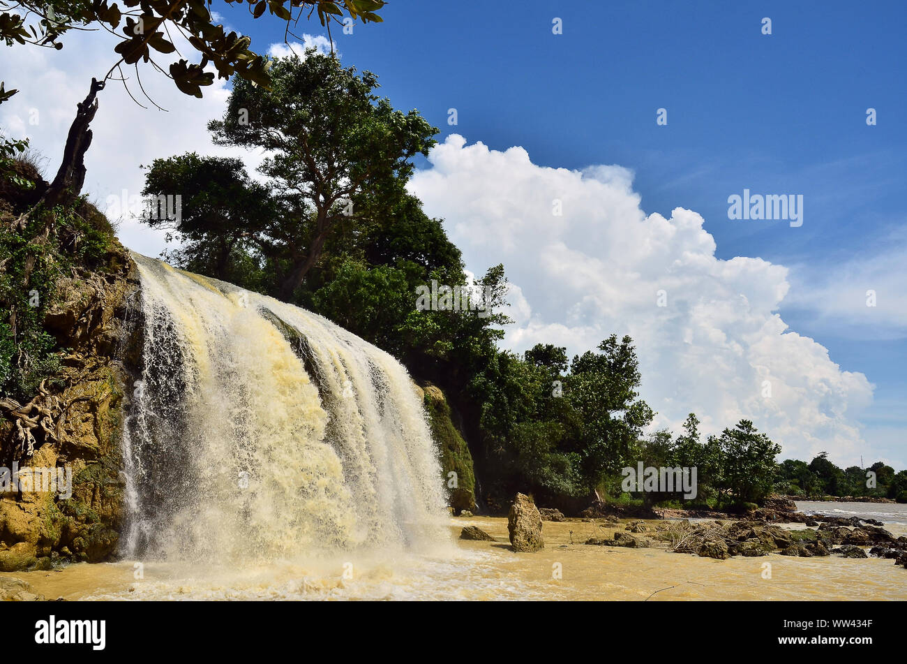Toroan Waterfall - Madura Island, East Java, Indonesia Stock Photo - Alamy