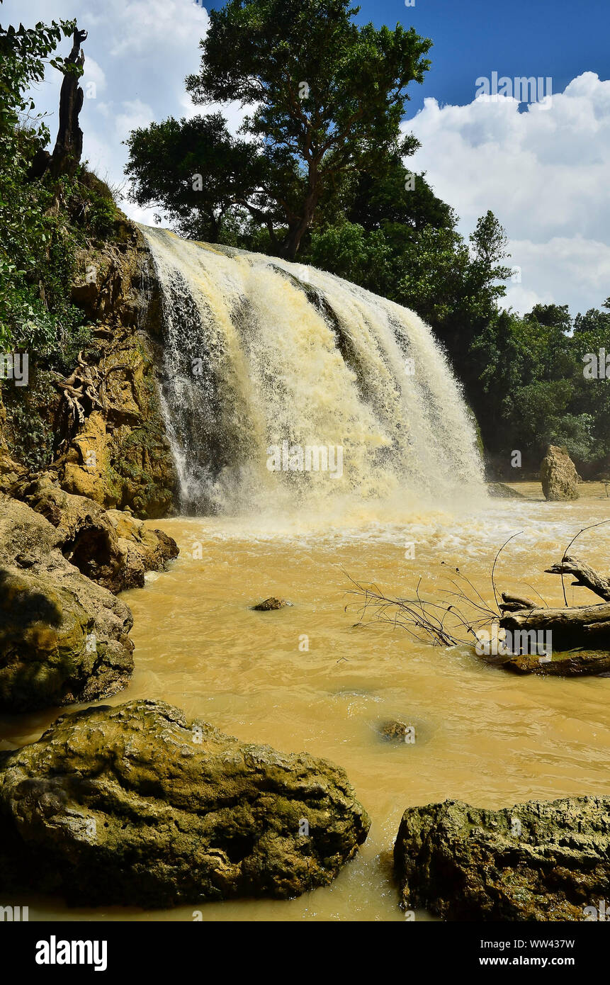 Toroan Waterfall - Madura Island, East Java, Indonesia Stock Photo - Alamy