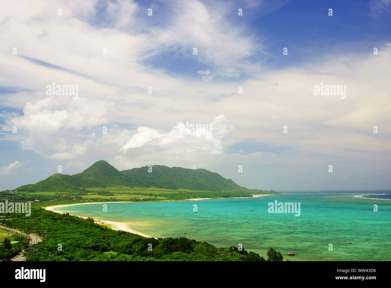 Tamatorizaki Observatory, Ishigaki Island, Okinawa Prefecture, Japan ...