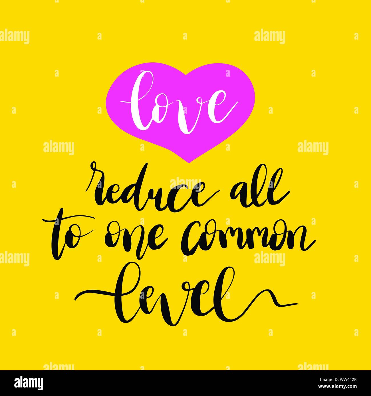 Lettering words. Vector background illustration for designs Stock ...