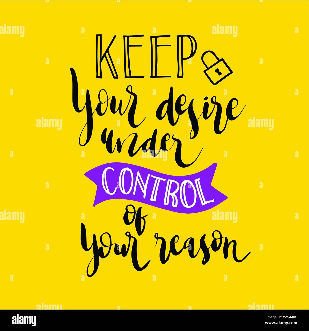 Lettering words. Vector background illustration for designs Stock ...