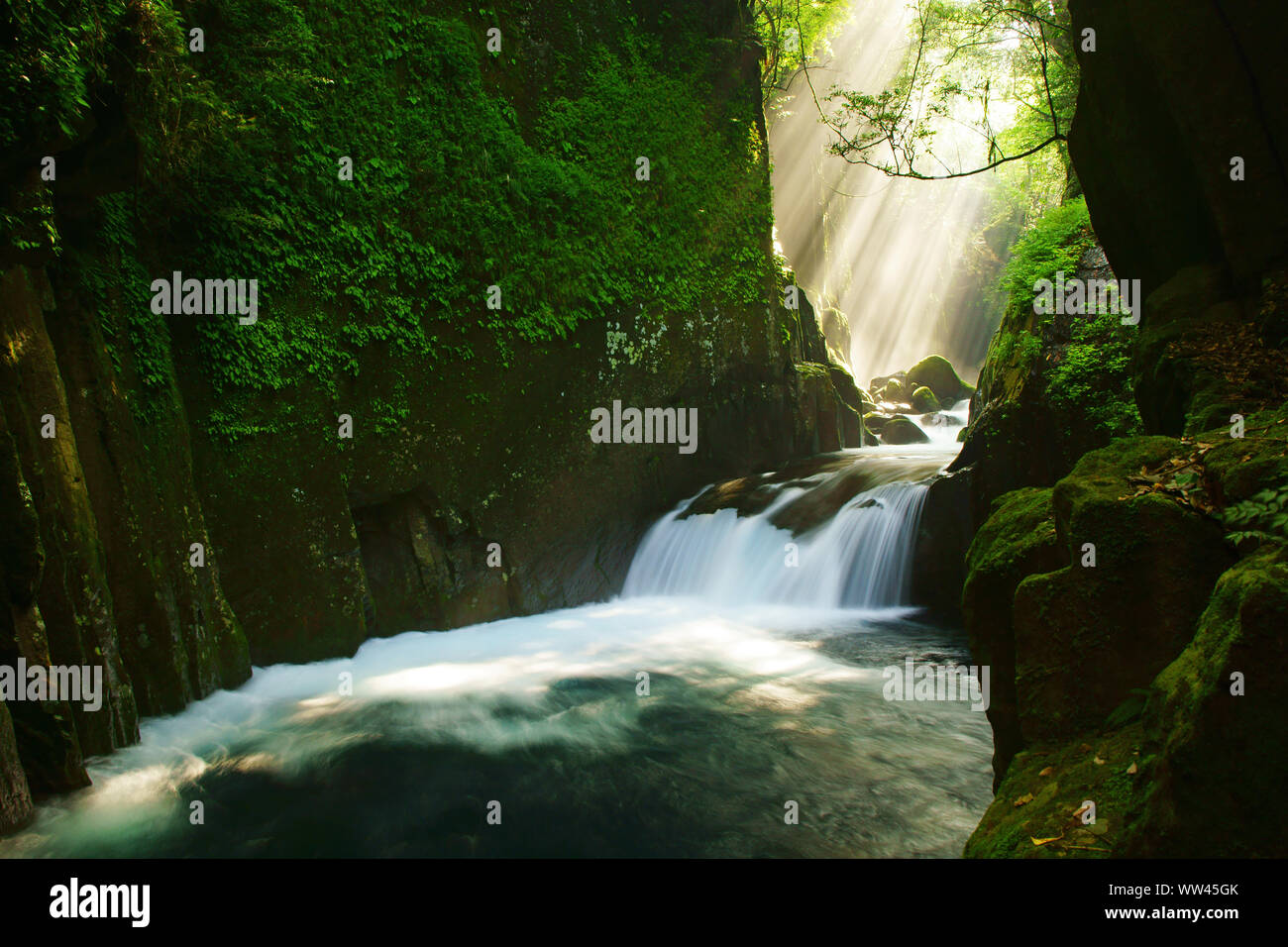 Kikuchi Gorge, Kumamoto Prefecture, Japan Stock Photo - Alamy