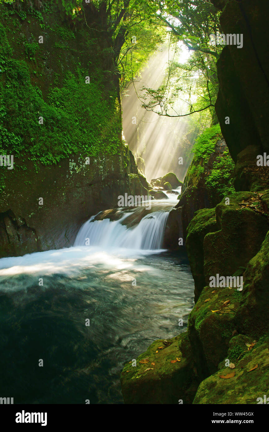 Kikuchi Gorge, Kumamoto Prefecture, Japan Stock Photo - Alamy