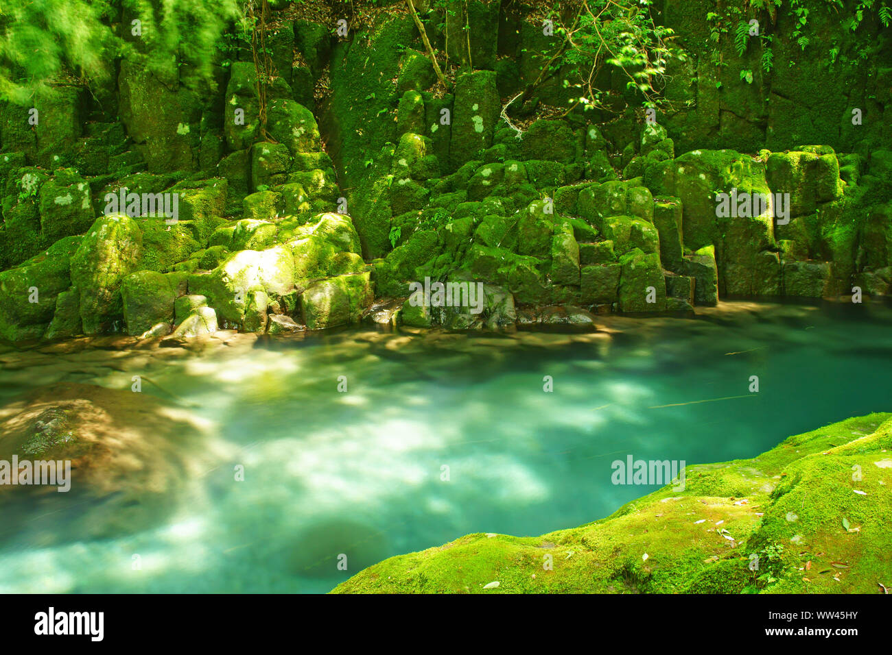 Kikuchi Gorge, Kumamoto Prefecture, Japan Stock Photo - Alamy