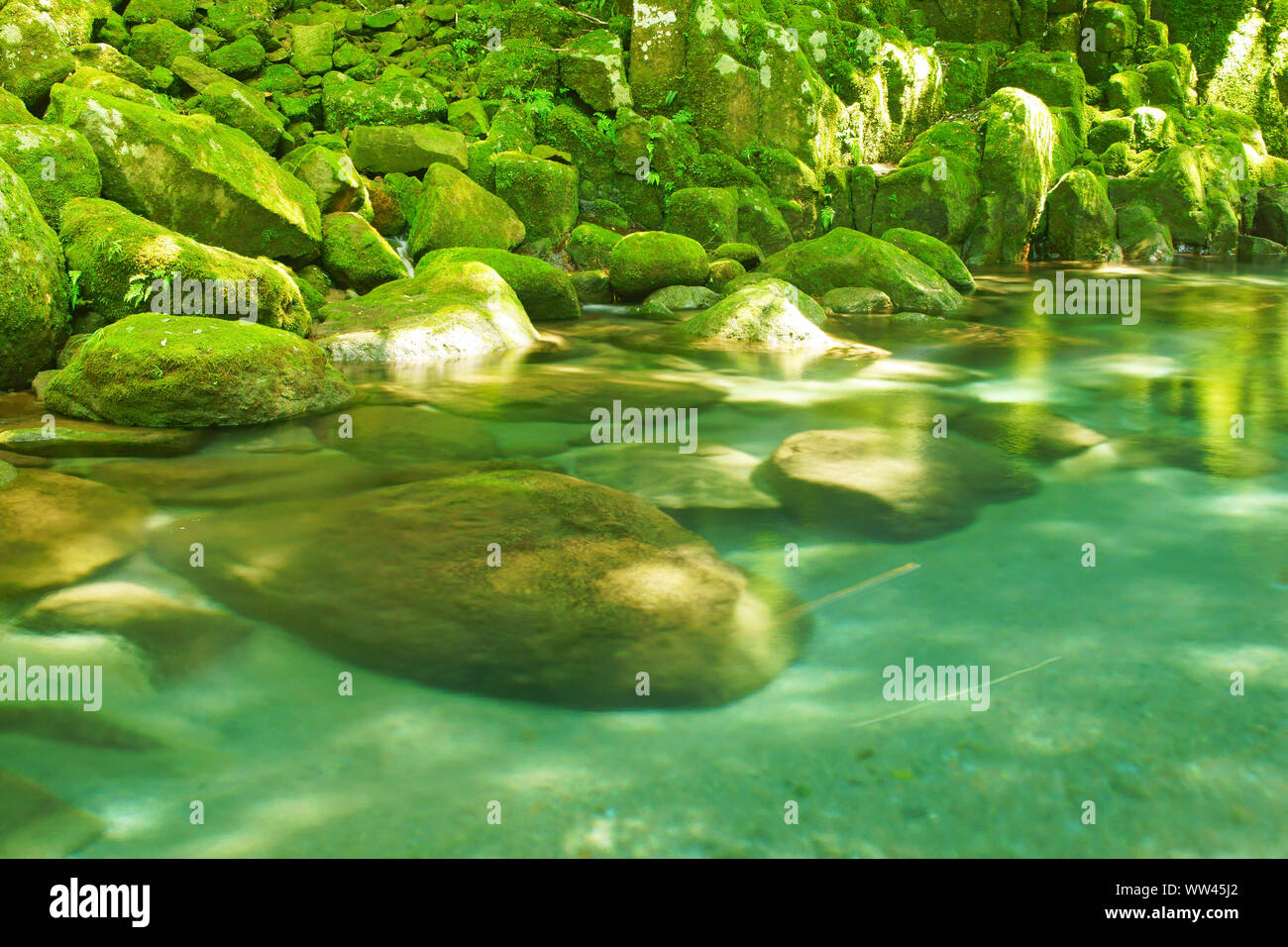 Kikuchi Gorge, Kumamoto Prefecture, Japan Stock Photo - Alamy