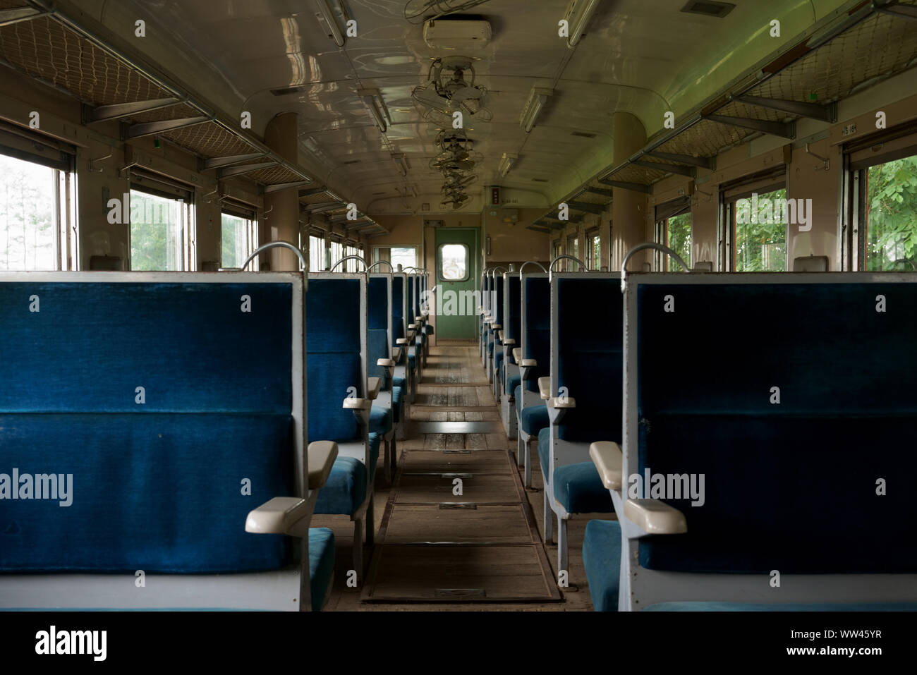 Train station with railroad facilities and local train hi-res stock ...
