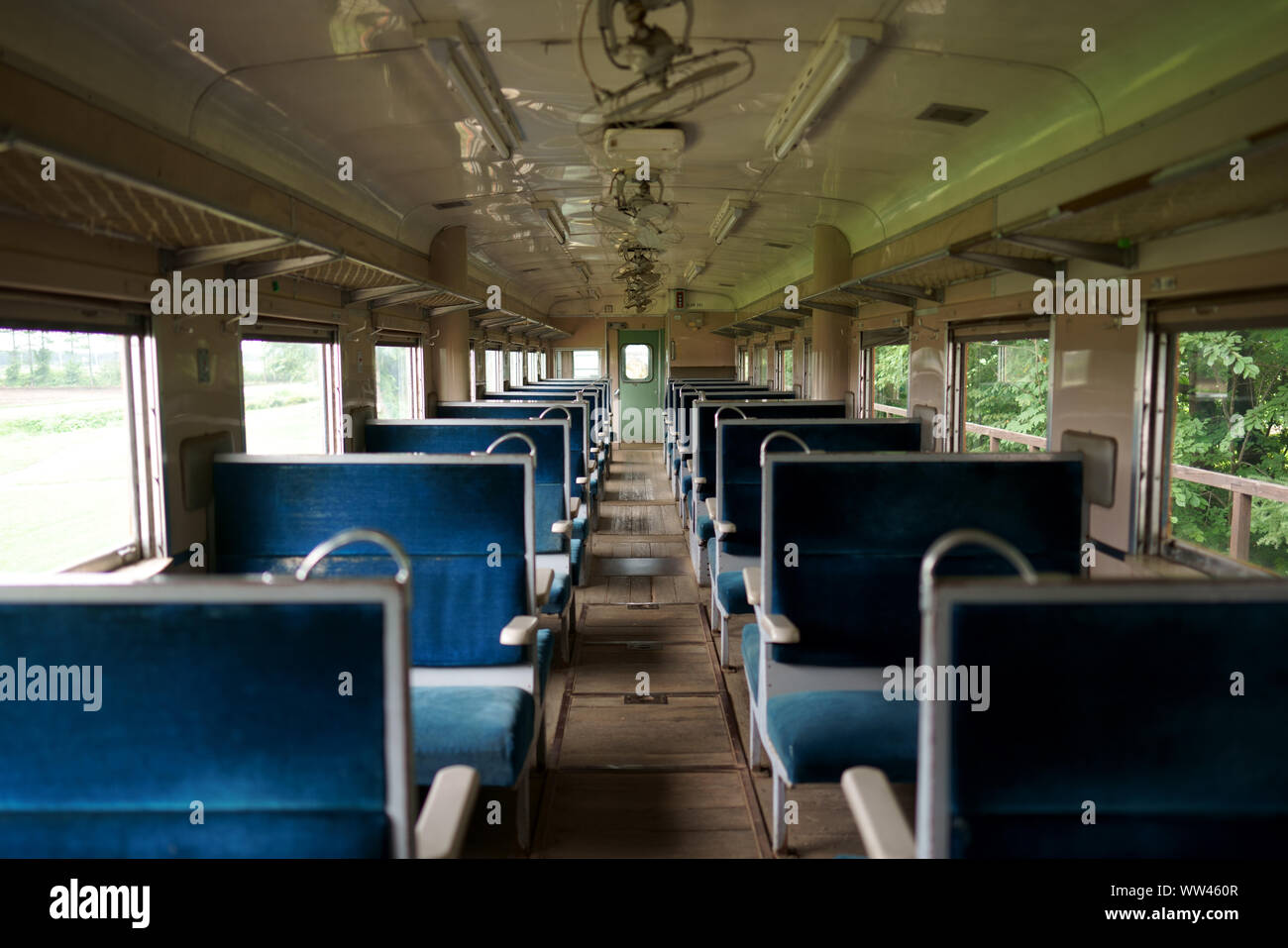 Train station with railroad facilities and local train hi-res stock ...