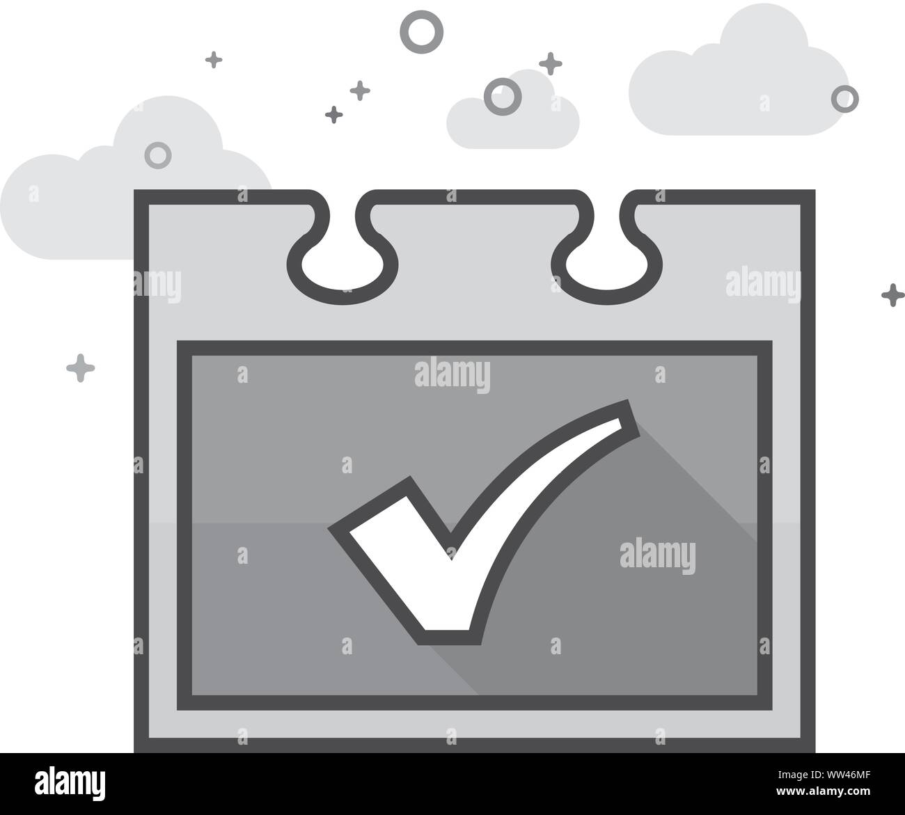 Available label icon in flat outlined grayscale style. Vector ...