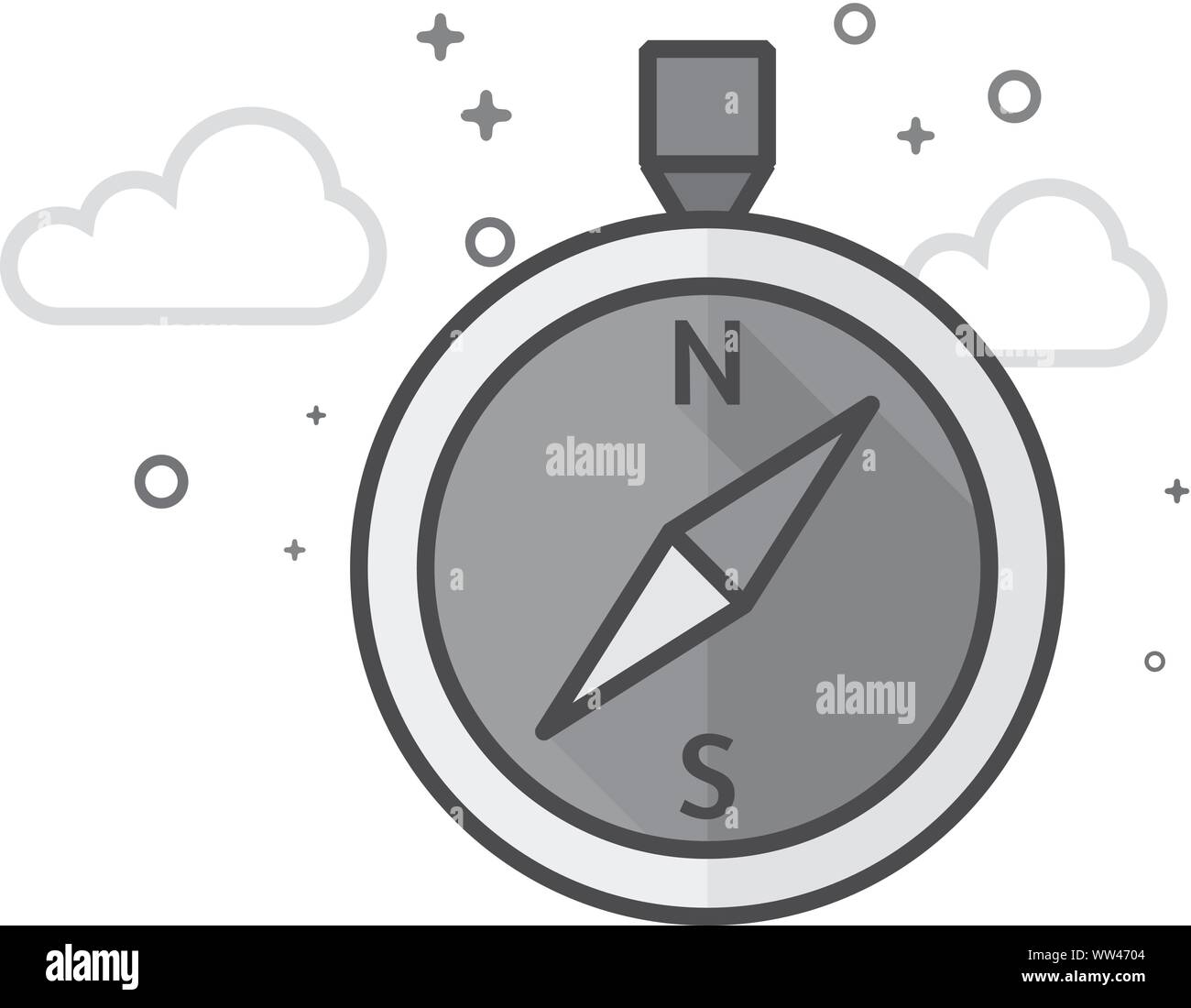 Searching in map Black and White Stock Photos & Images - Alamy
