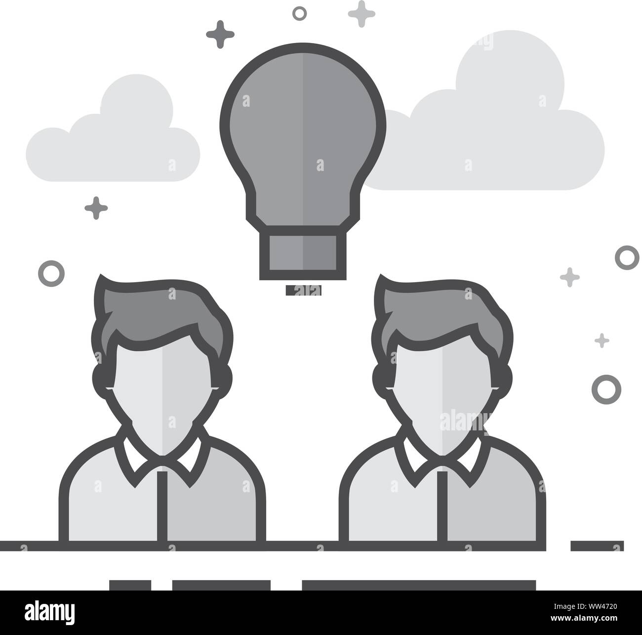 Merger illustration Black and White Stock Photos & Images - Alamy