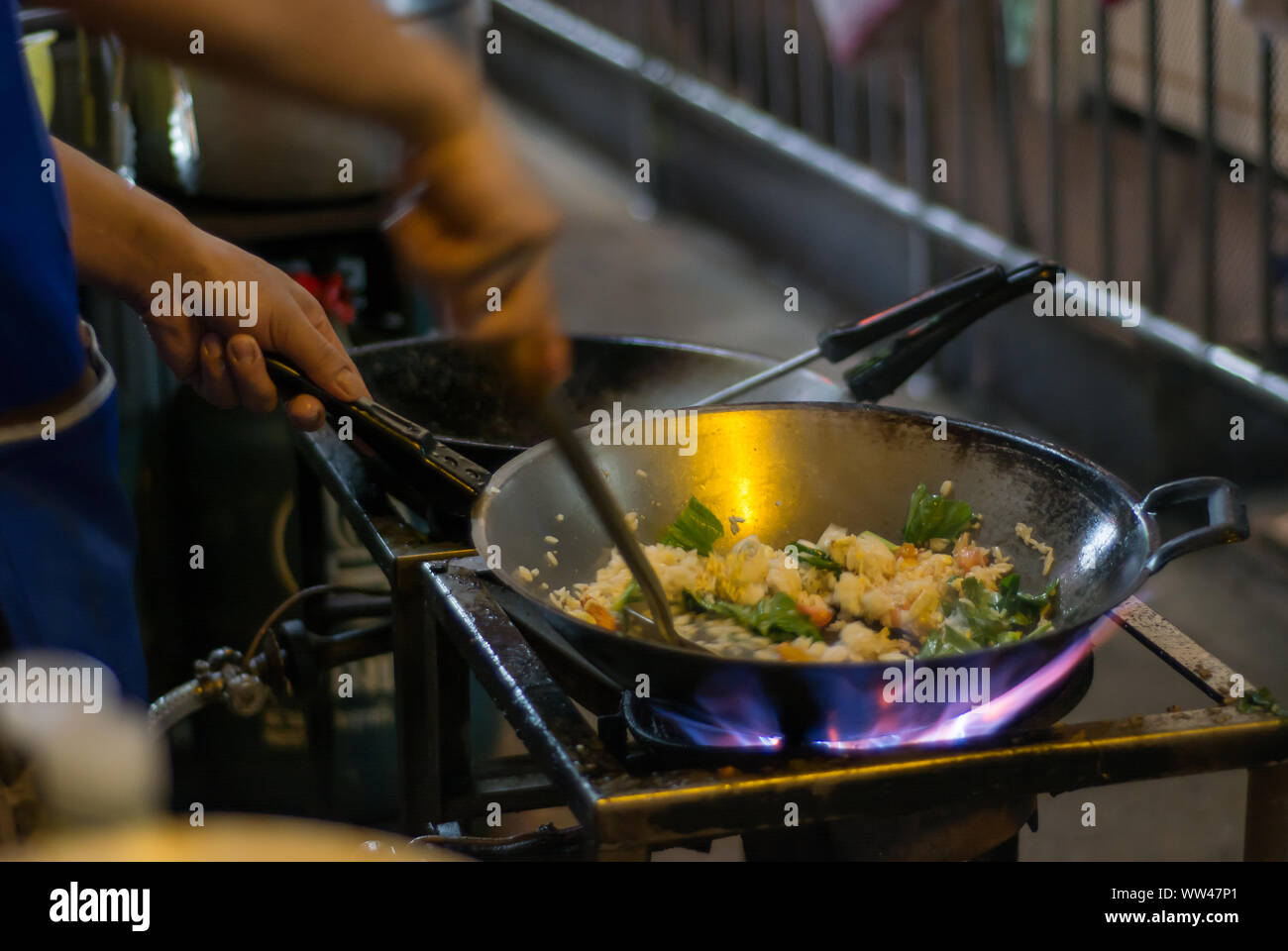 Bangkok Street Food Kitchen High Resolution Stock Photography and ...