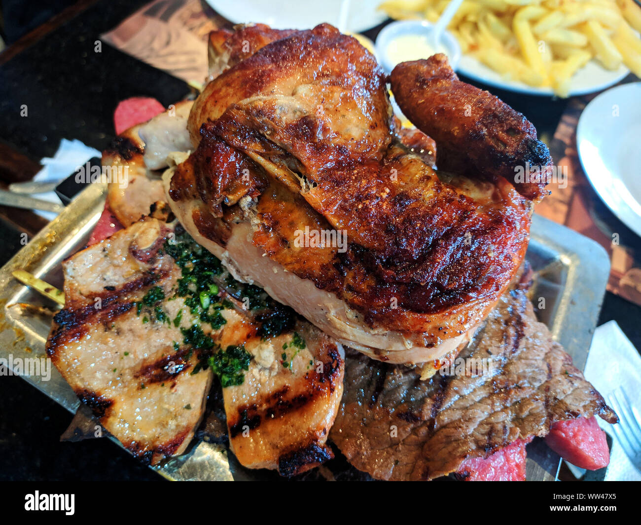 Lima pollo a la brasa hi-res stock photography and images - Alamy