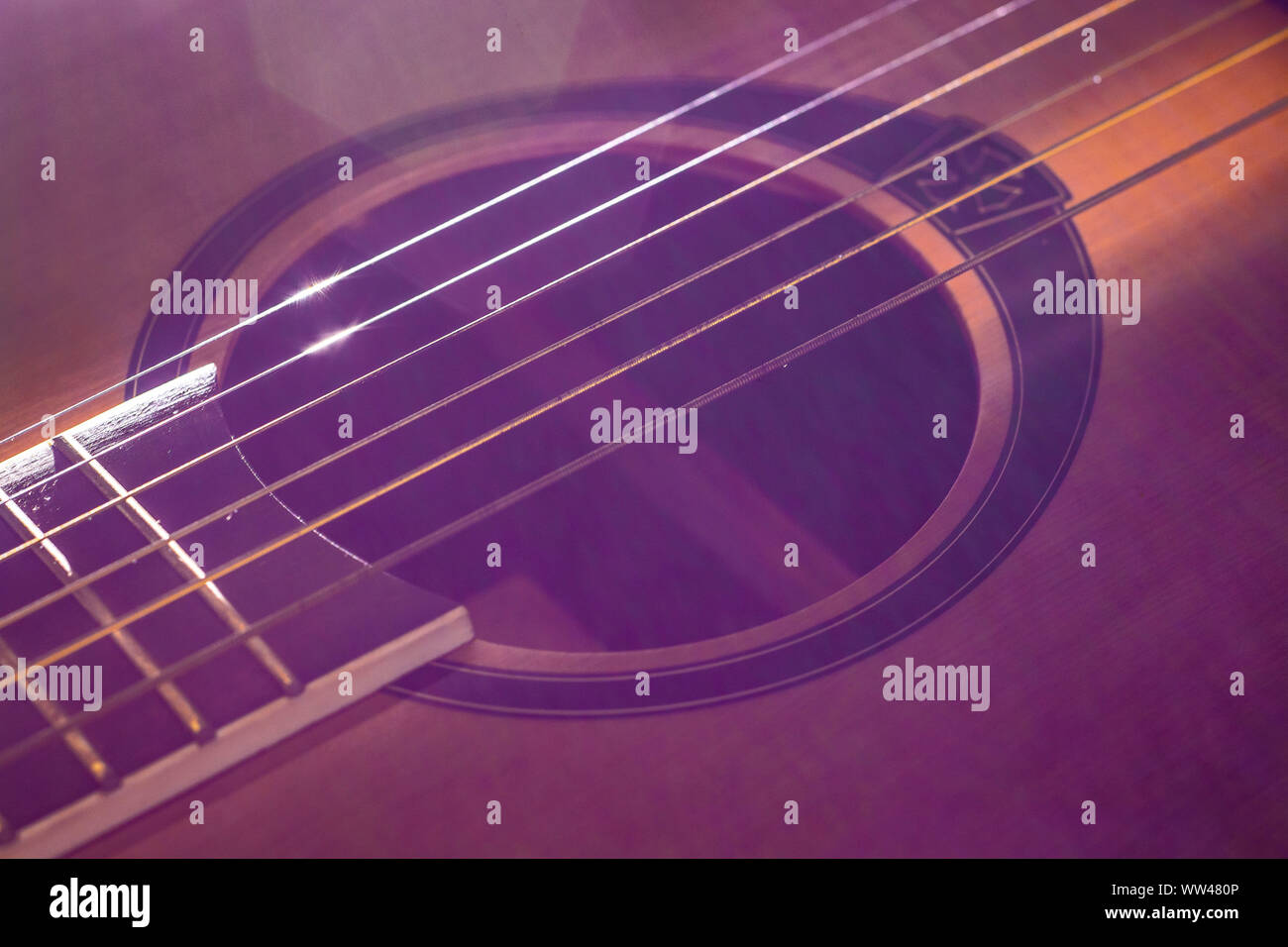 Acoustic guitar fretboard hi-res stock photography and images - Alamy