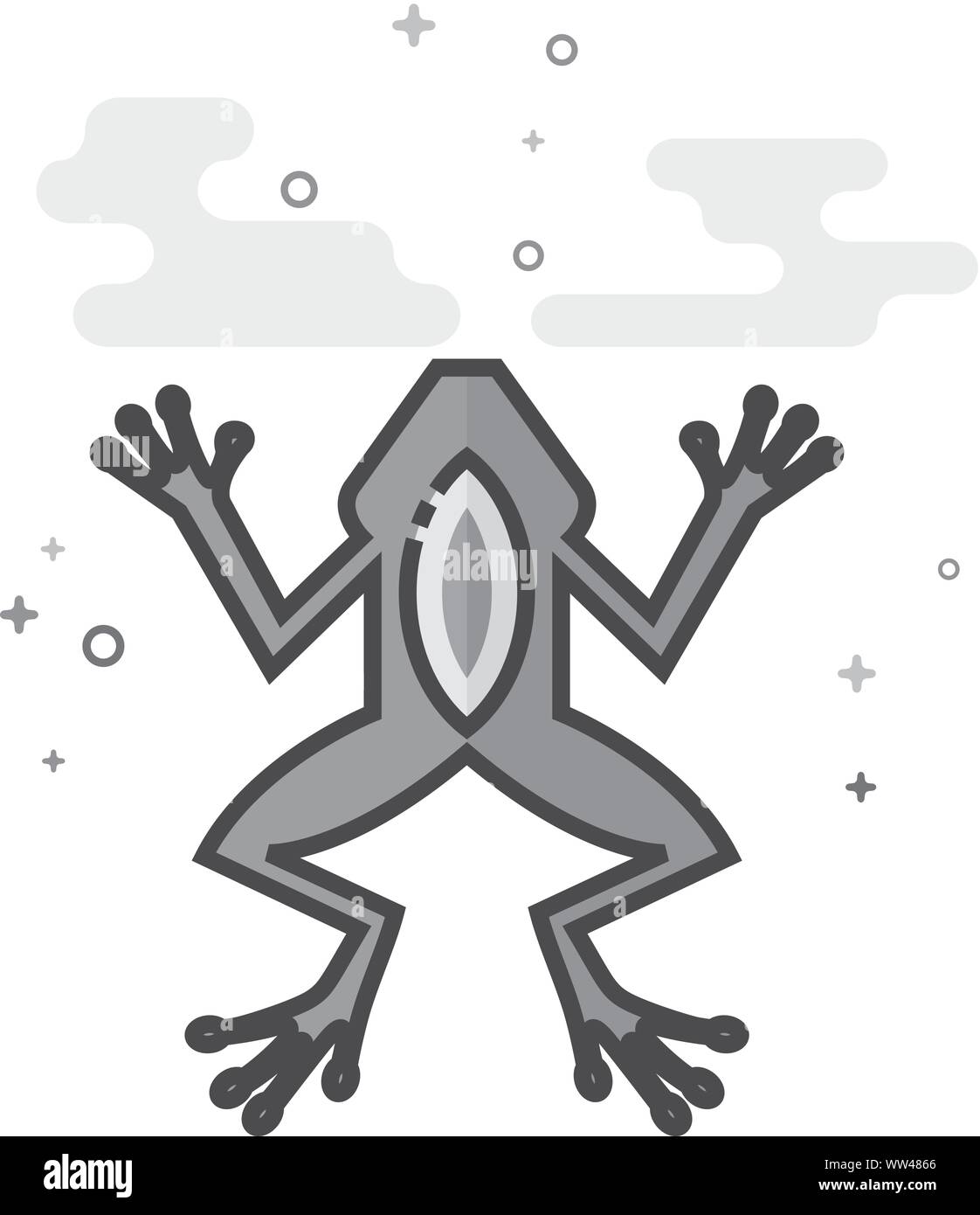 Lab scientist with frog Black and White Stock Photos & Images - Alamy