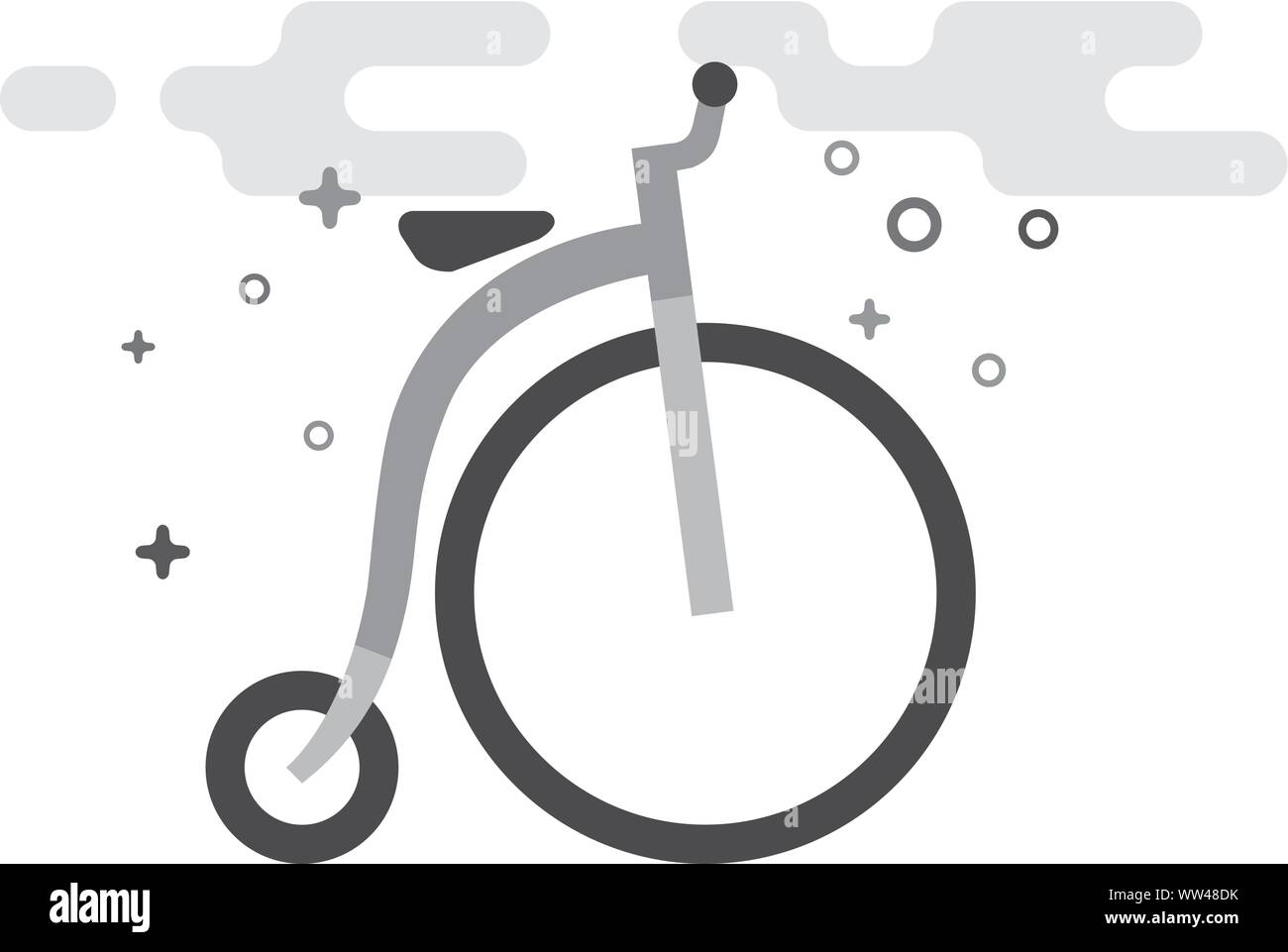 icon in flat outlined grayscale style. Vector illustration Stock Vector ...
