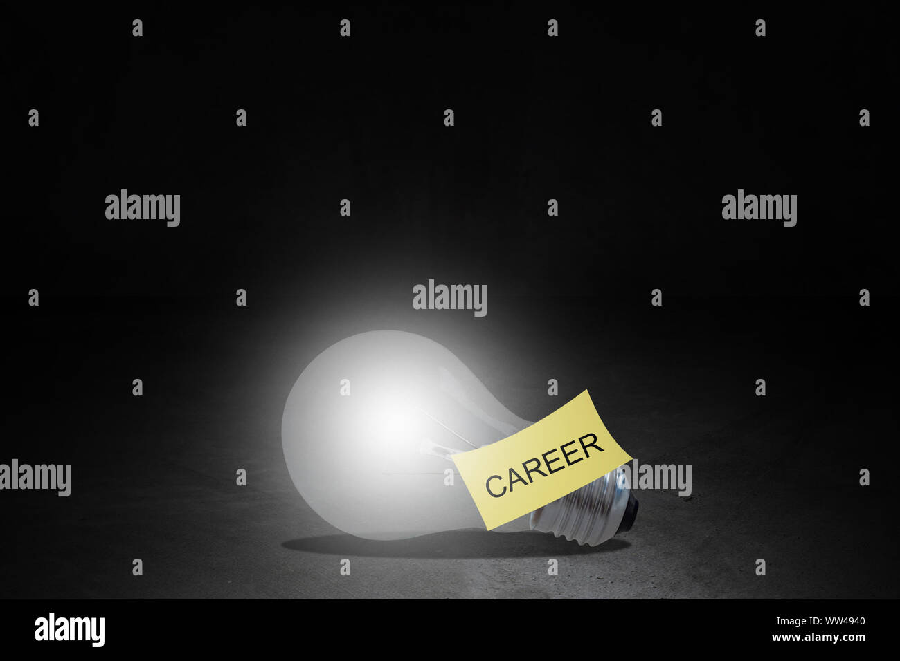 Career path concept, human resource management, job promotion, idea to ...