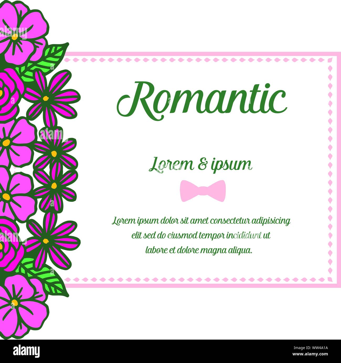 Seamless colorful floral frame background, for template of greeting ...