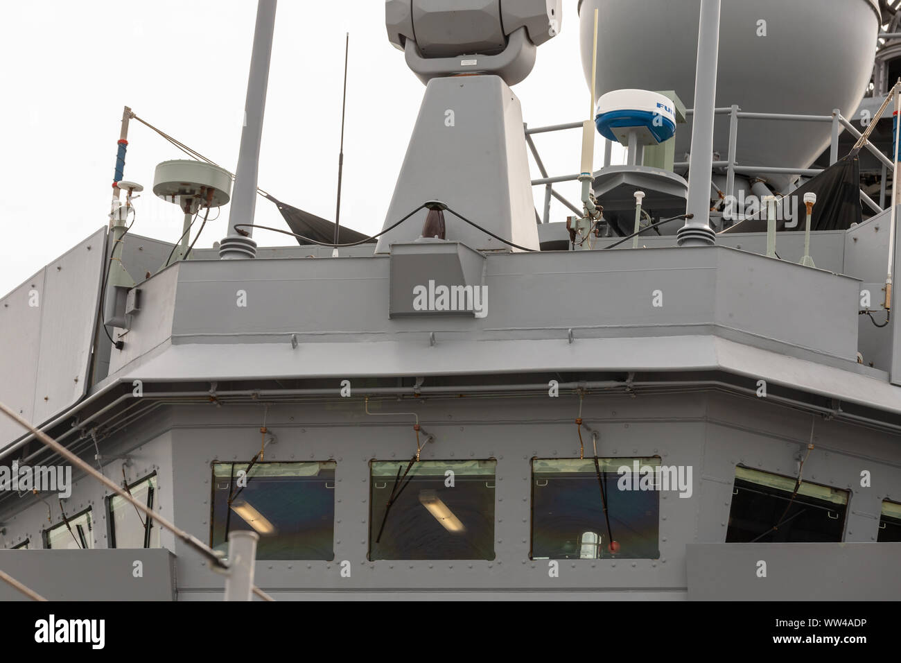 Station Pier, Melbourne, Australia. 13 September, 2019. HMAS Melbourne ...