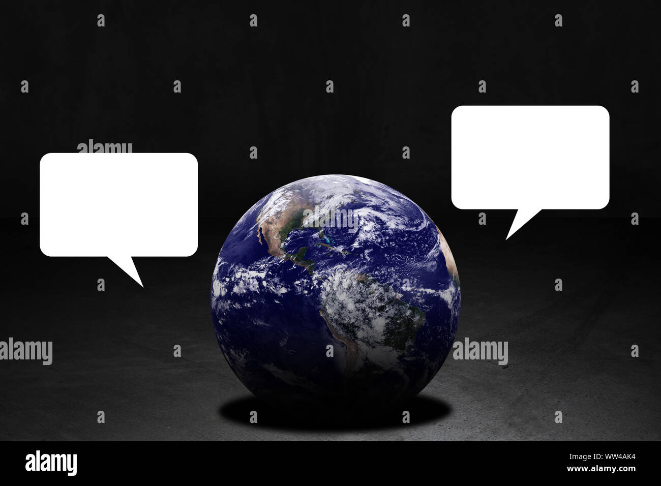 Communication concept, social media and internet background, Elements ...