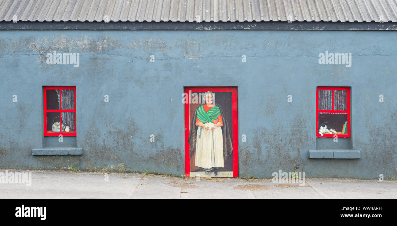 Irish cottage windows hi-res stock photography and images - Alamy