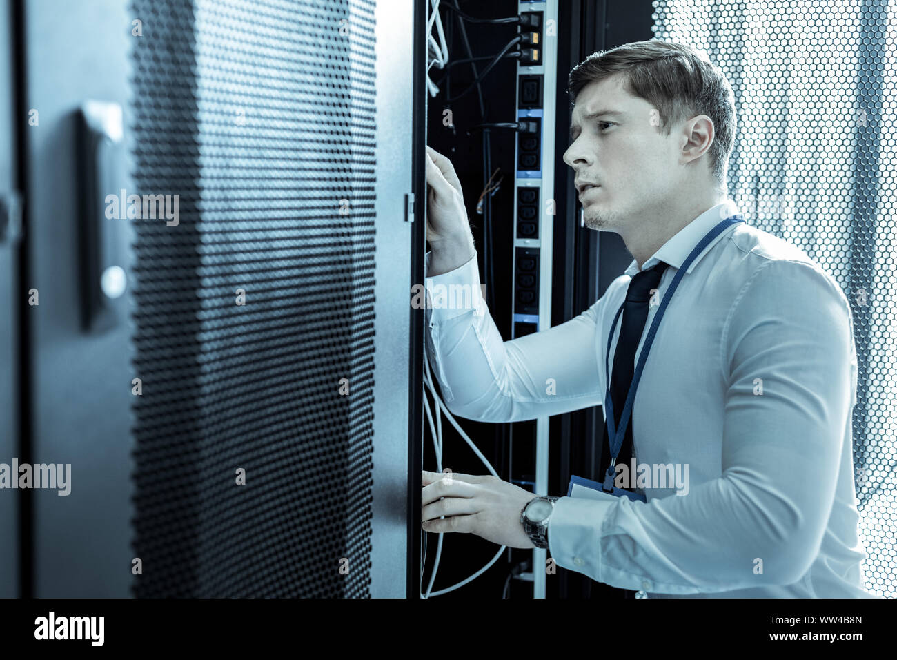 Tall security guard hi-res stock photography and images - Alamy