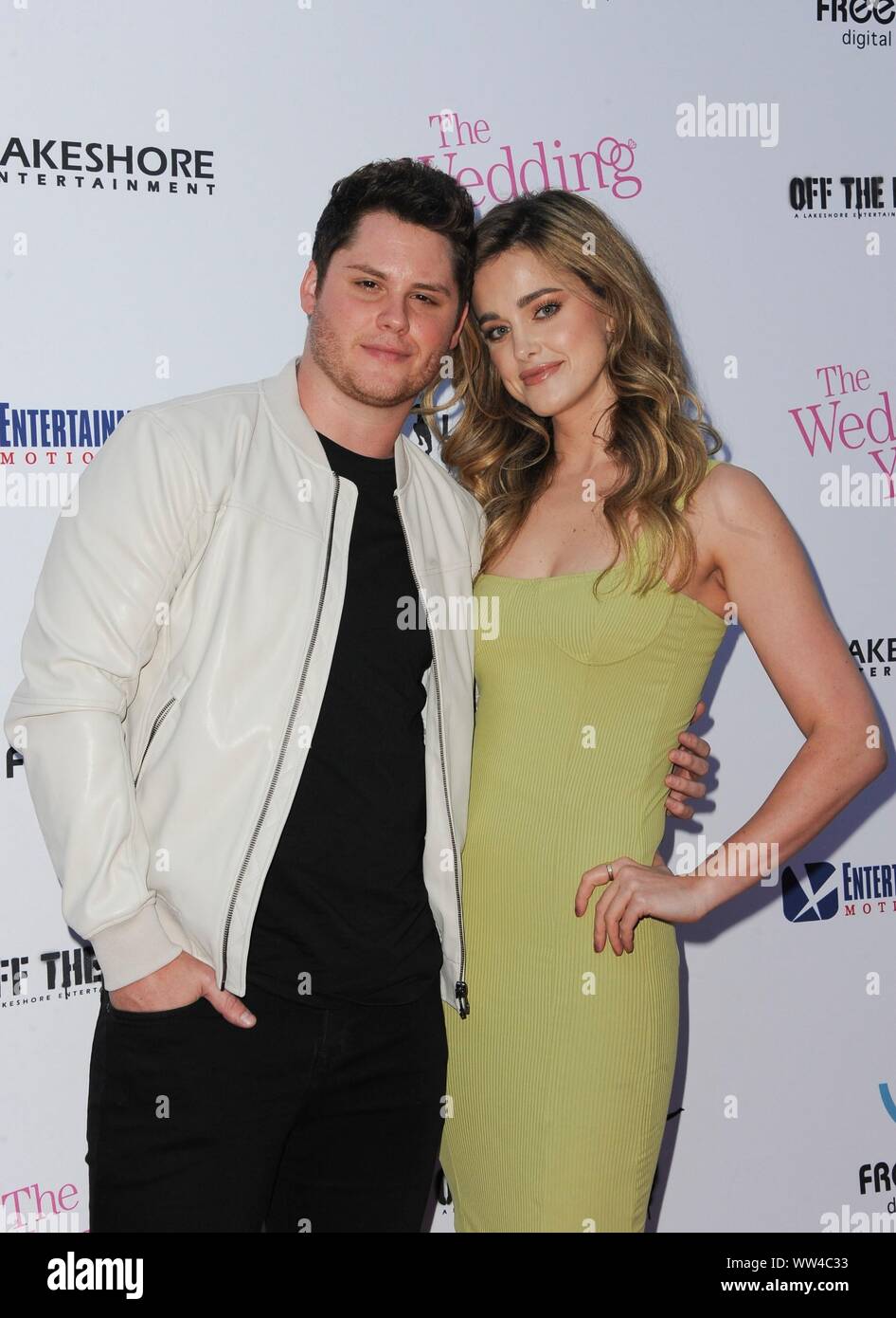Los Angeles, CA. 12th Sep, 2019. Ashley Newbrough, Matt Shively at ...