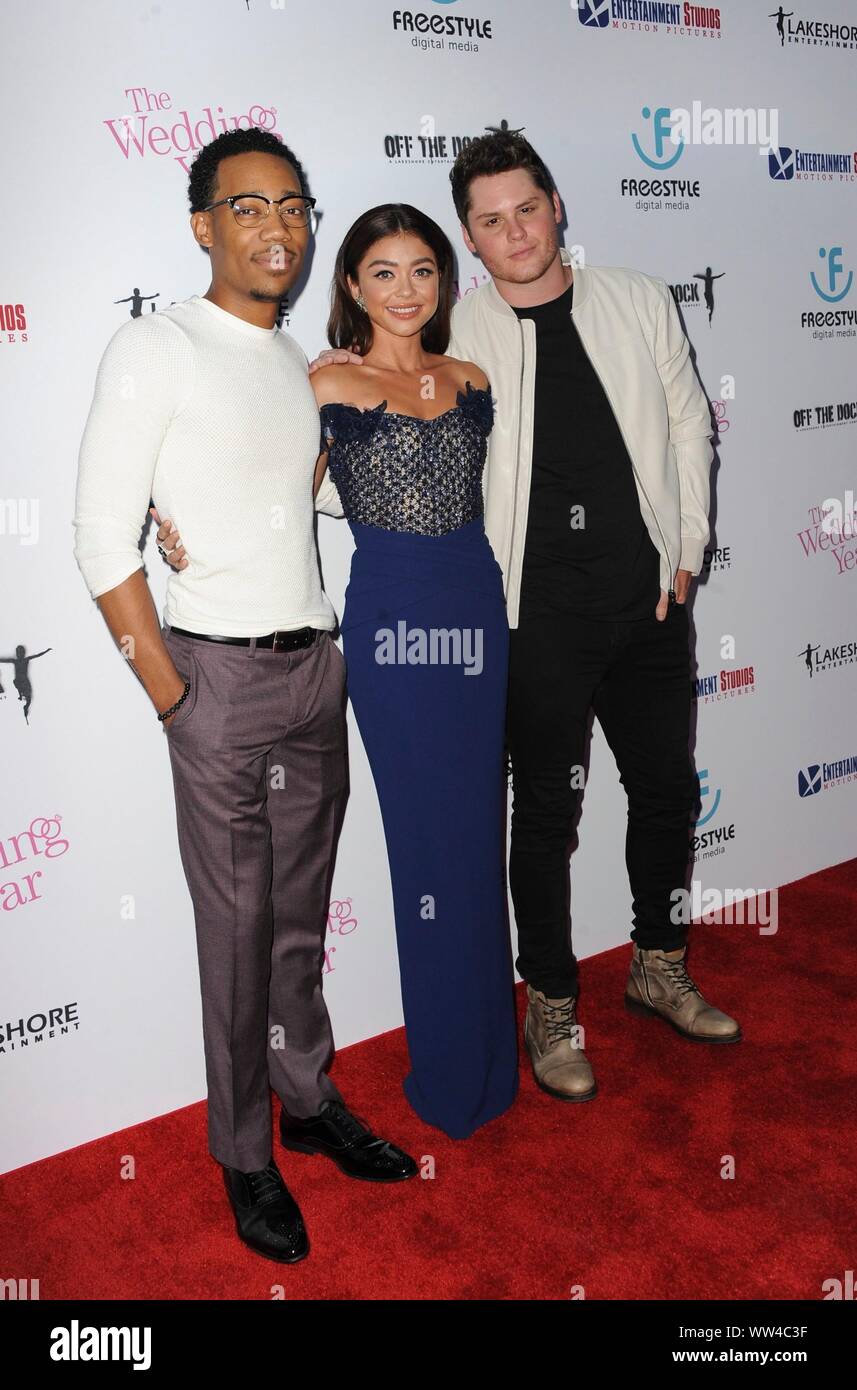 Los Angeles, CA. 12th Sep, 2019. Sarah Hyland, Tyler James Williams ...