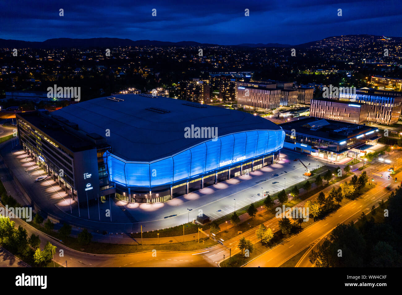 Telenor Arena in Oslo, Norway Stock Photo - Alamy