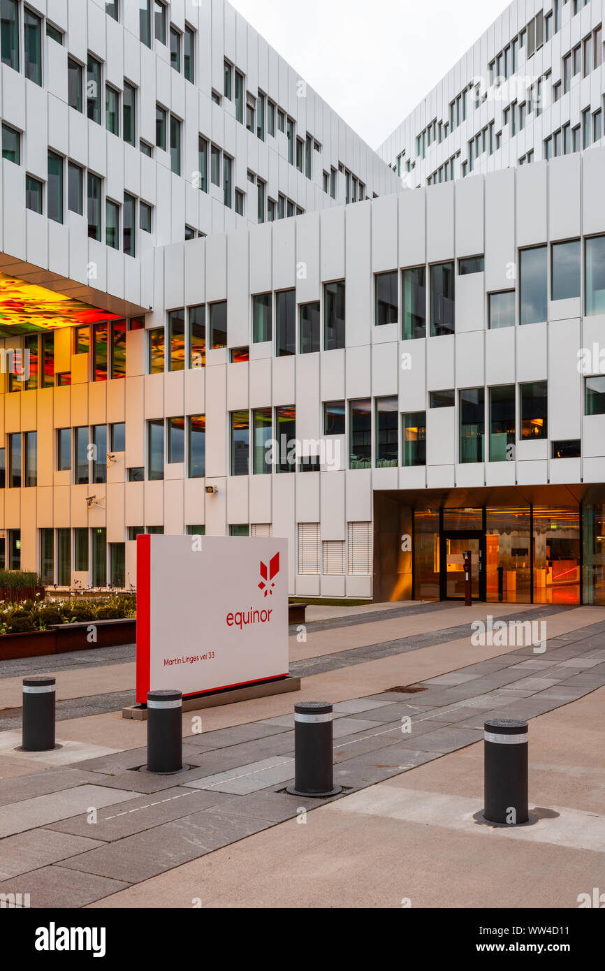 Equinor headquarters in Fornebu, near Oslo, Norway Stock Photo - Alamy