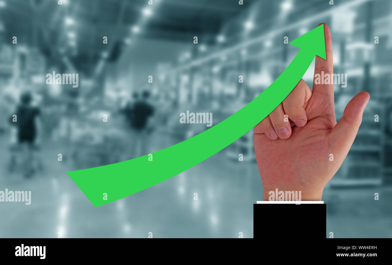 Sale growth increase up development hi-res stock photography and images ...