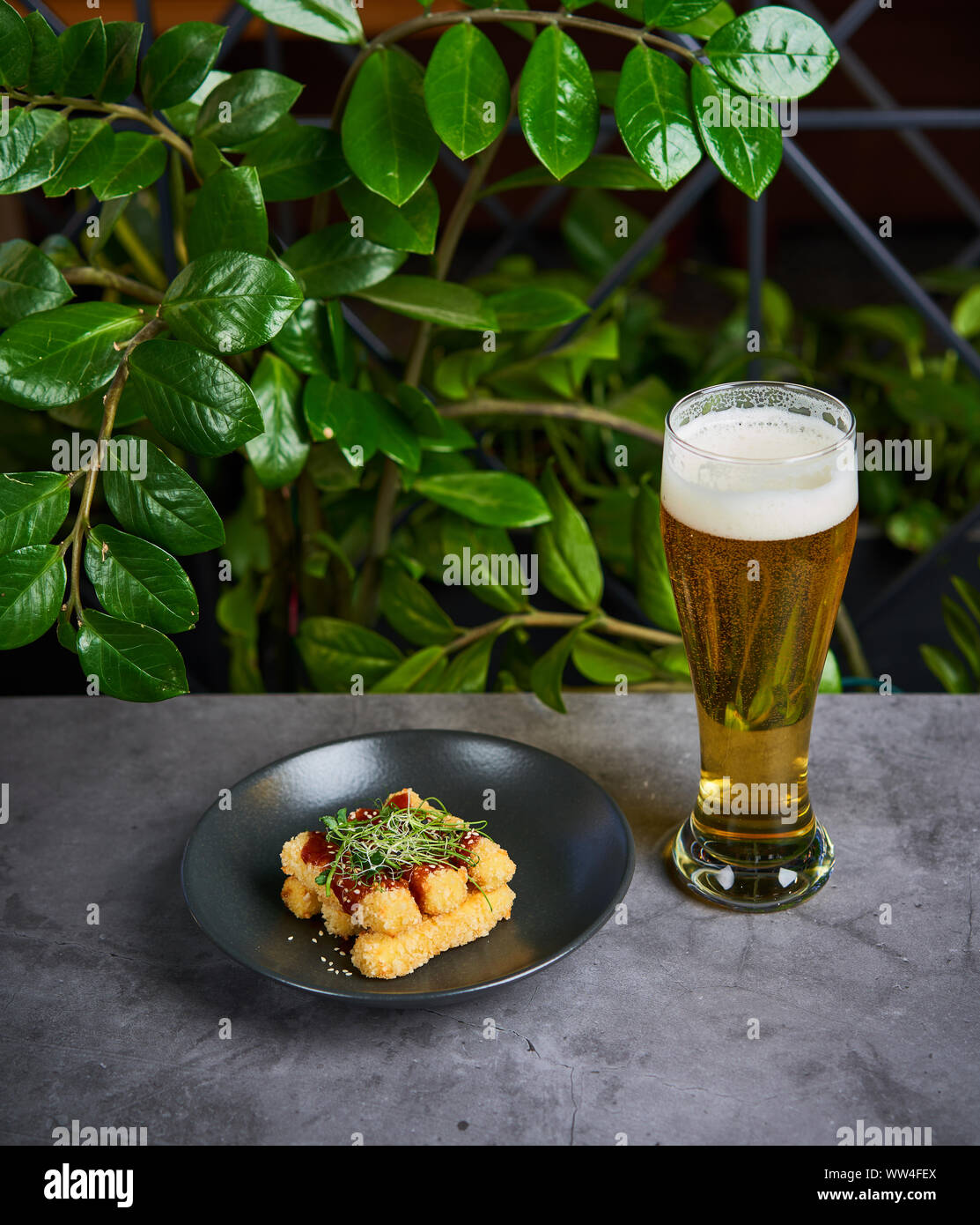 Breaded cheese sticks hi-res stock photography and images - Alamy