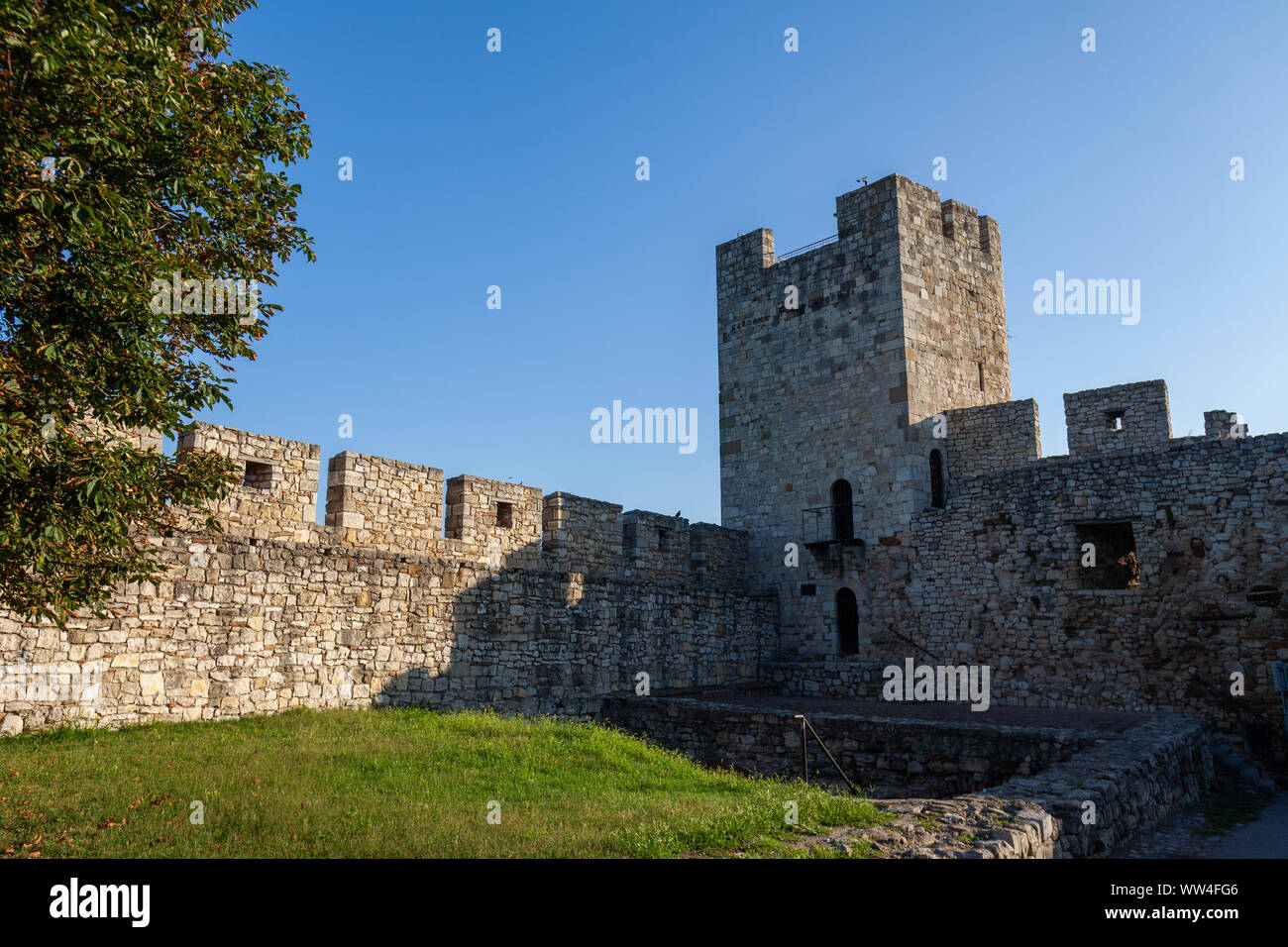 Belgrade's historic Kalemegdan Fortress, the largest fortification in ...
