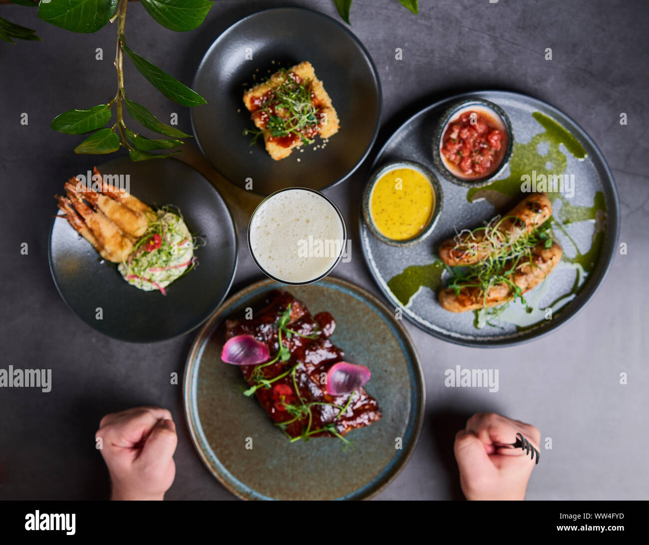 Beer and snacks set hi-res stock photography and images - Alamy