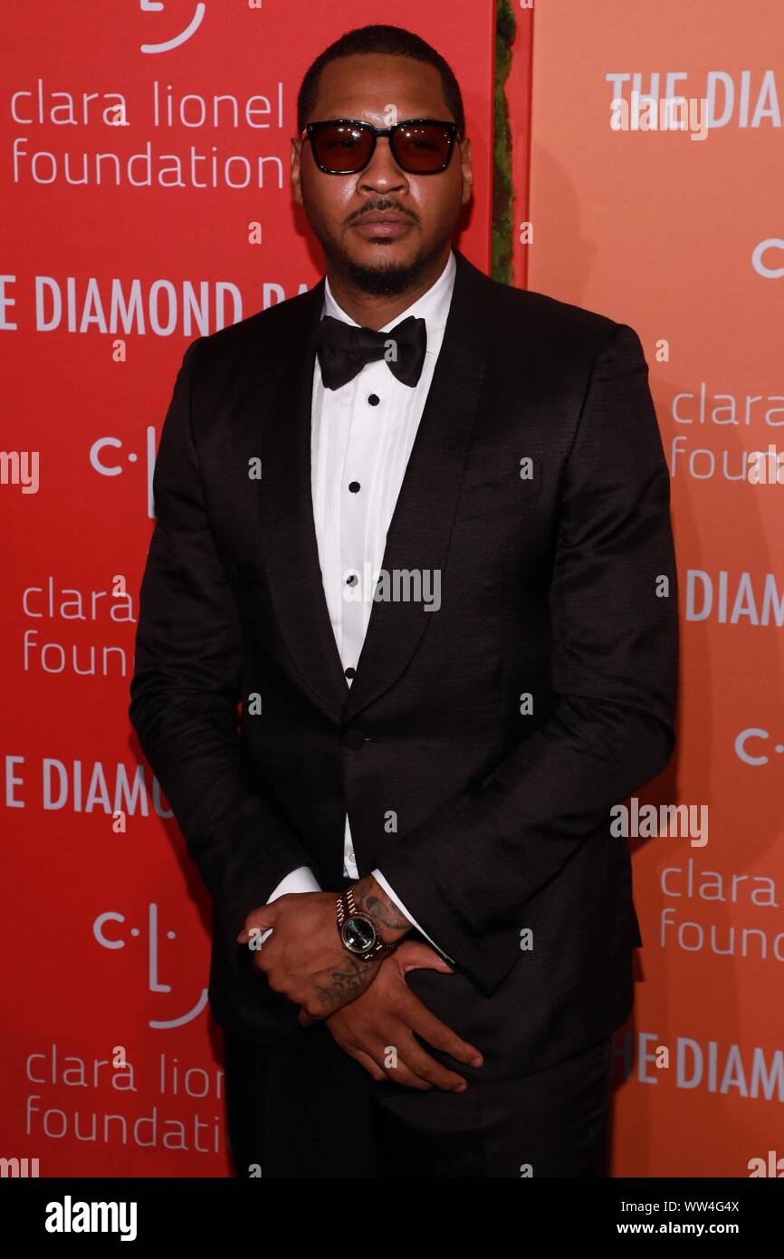 New York, NY, USA. 12th Sep, 2019. Carmelo Anthony at arrivals for ...